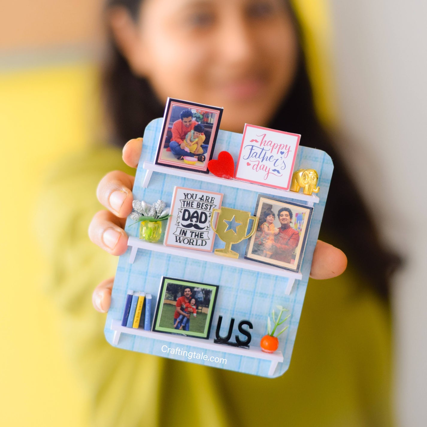 Miniature Shelf Fridge Magnet/Stand - Gift For Father – CraftingTale