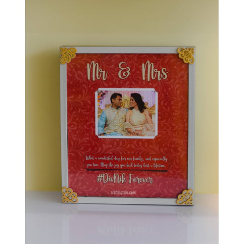 WEDDING CARD (BOOK FRAME) – CraftingTale